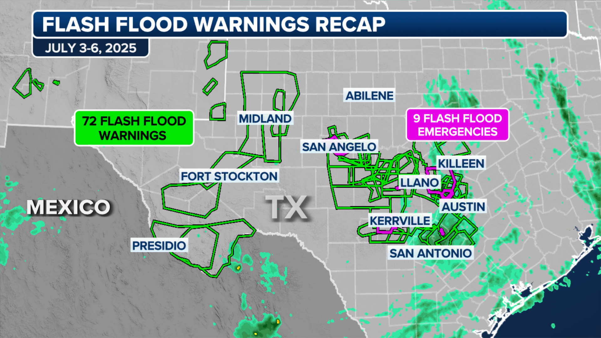Flood Emergencies spread to near Austin as Texas Hill Country reels from relentless rain | Fox ...